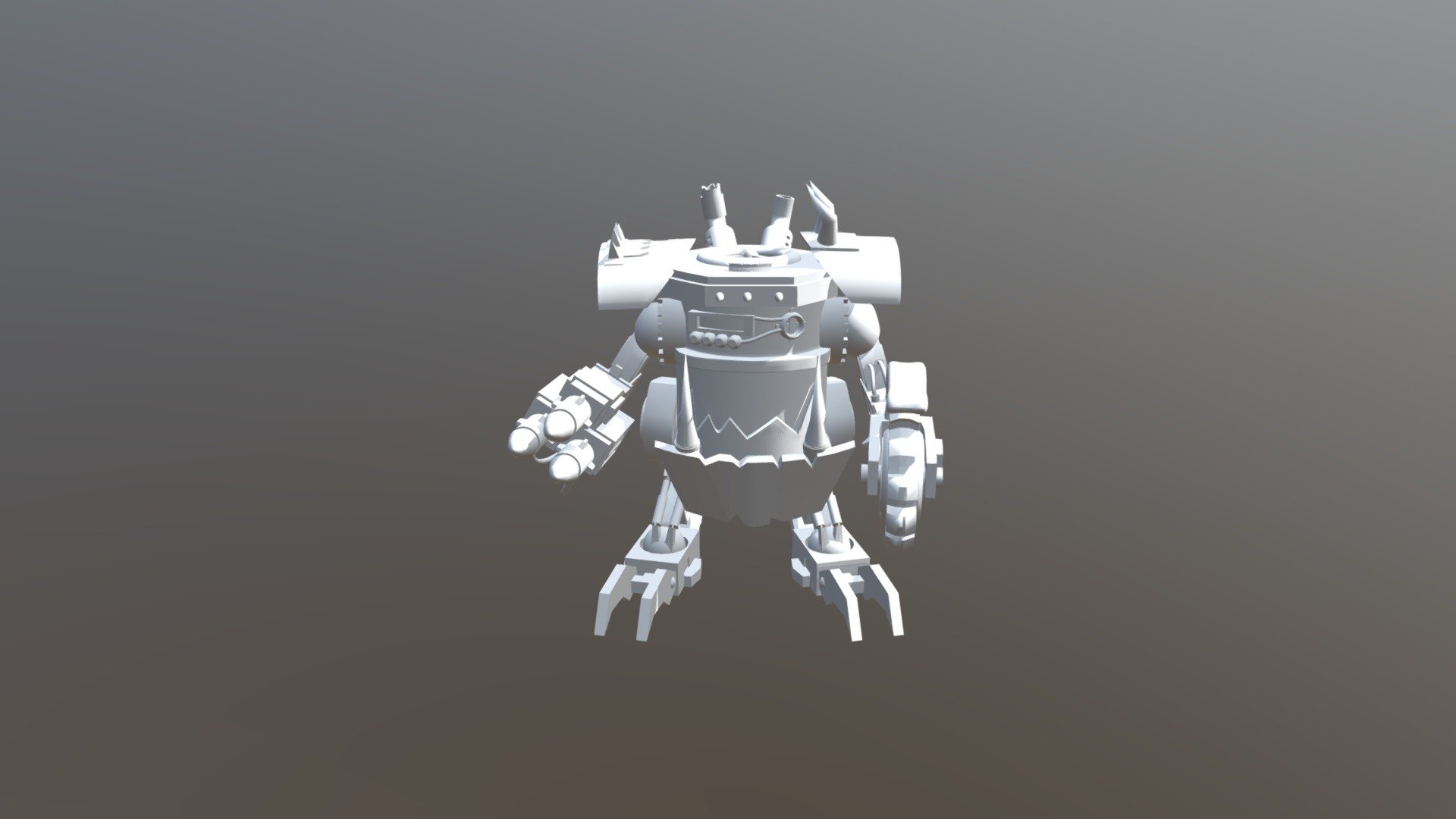 ork mech war hammer 40k - Download Free 3D model by sgt.scribbles ...