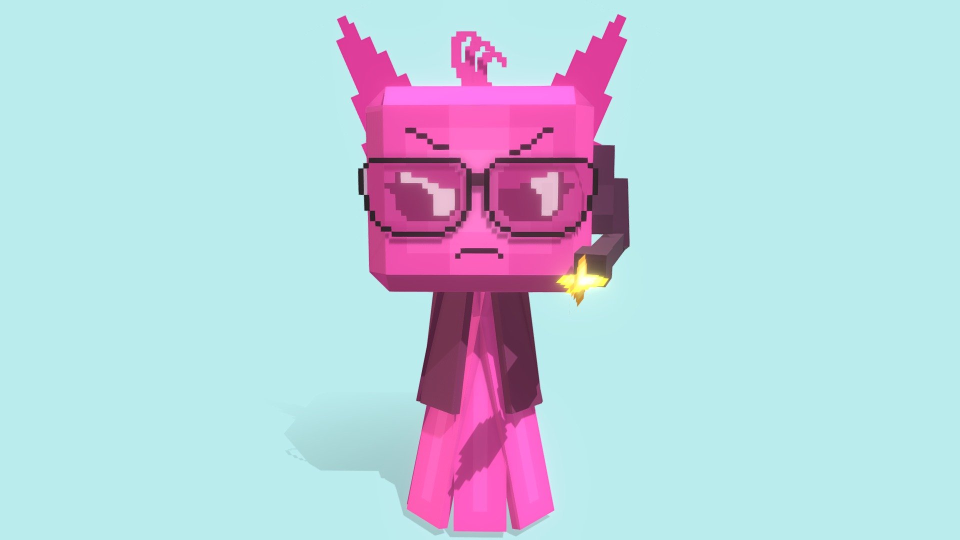 Minecraft Forgotten Sprunki Nee - 3D model by RavenBlox [81352ed ...