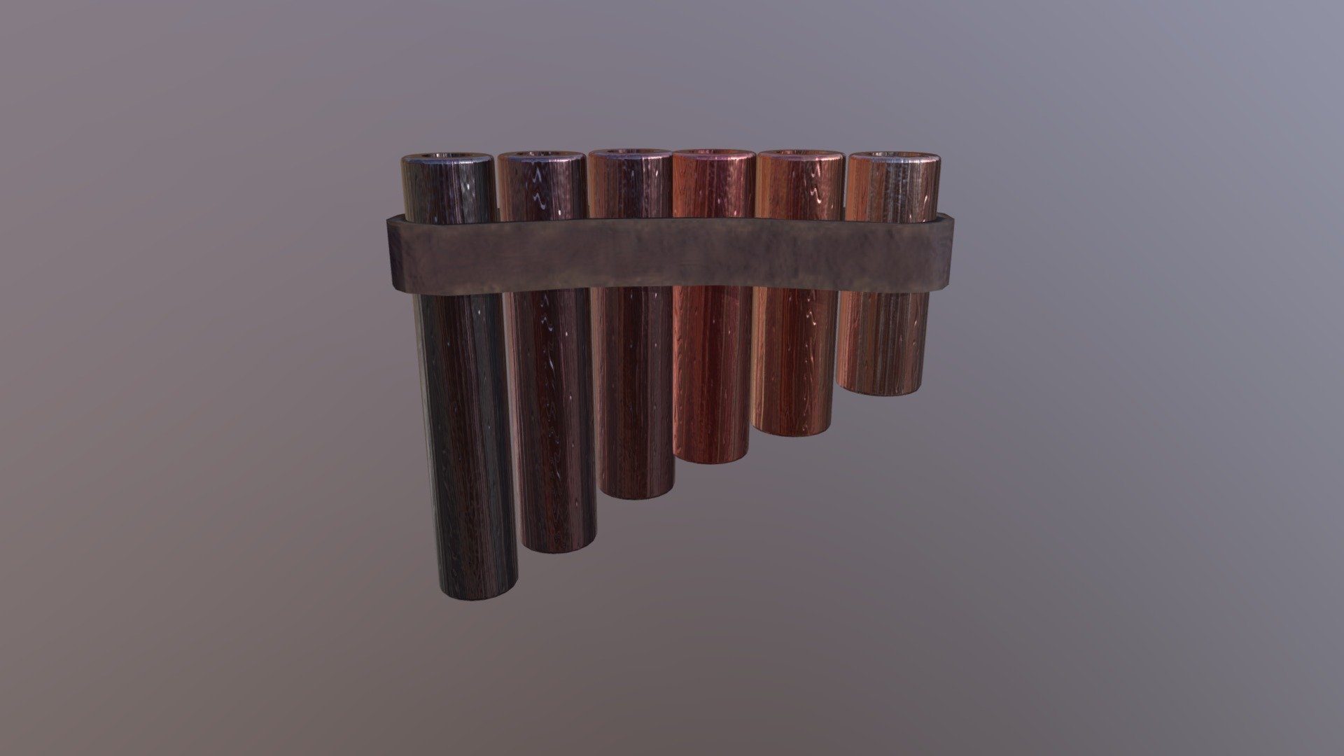 PanFlute - 3D model by joialana (@joimiller) [8135419] - Sketchfab