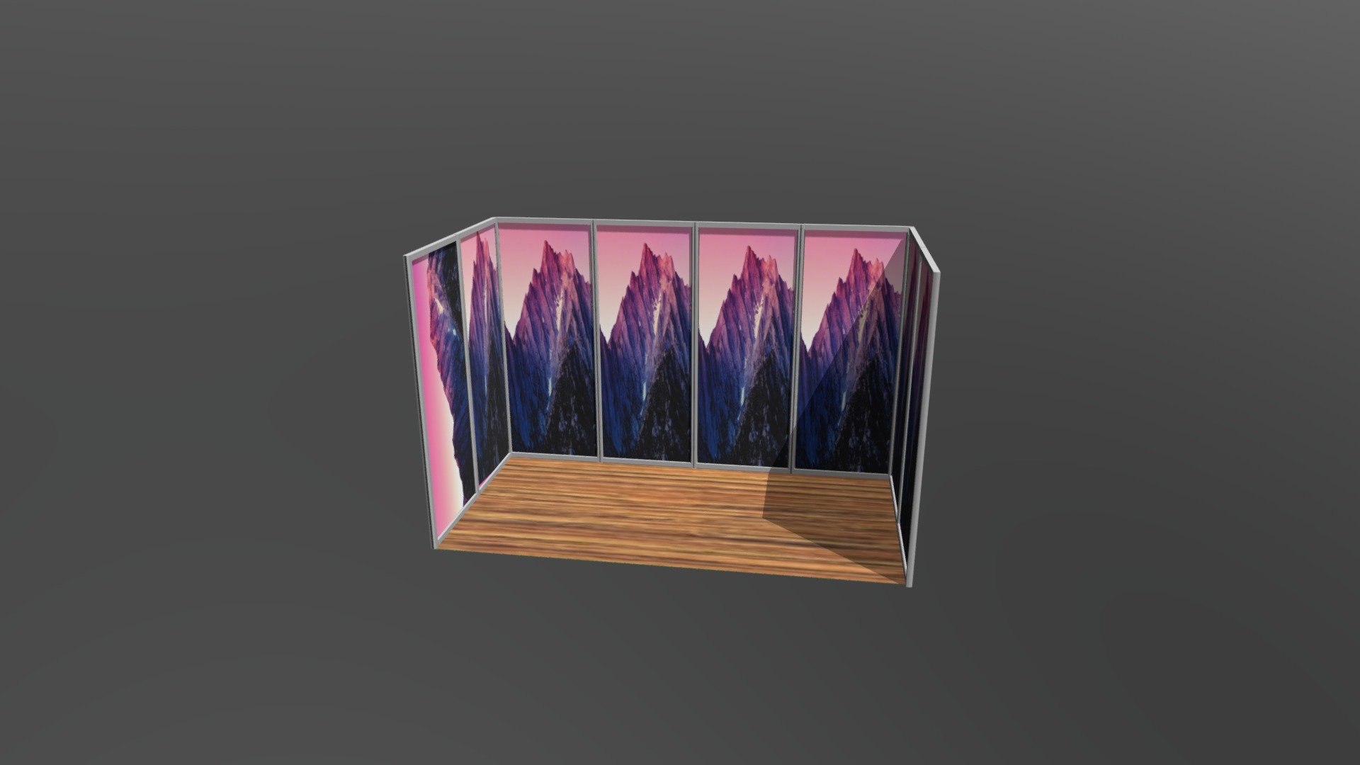 Stand Octanorm 4 X 2 (2) - 3D model by eXcelexpo [81360ed] - Sketchfab