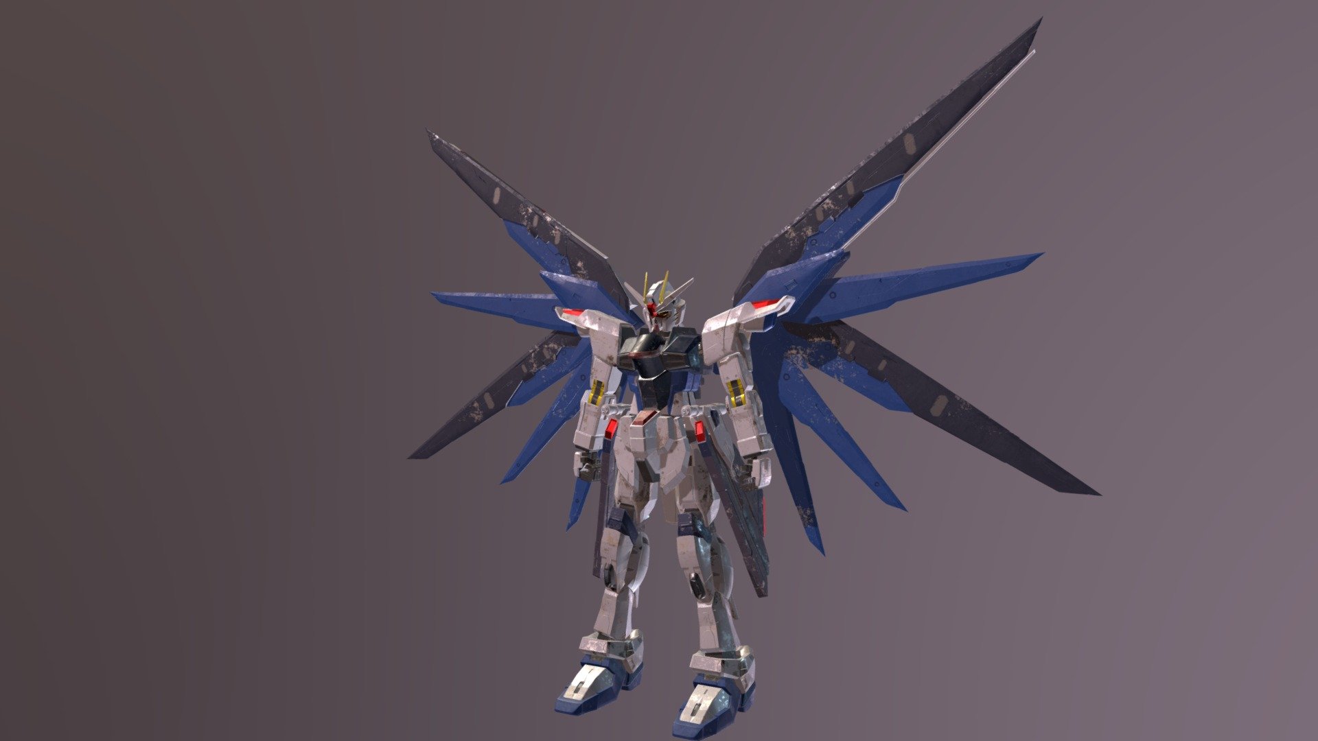Gundam Freedom - 3D model by dhu0809 [8136cd8] - Sketchfab