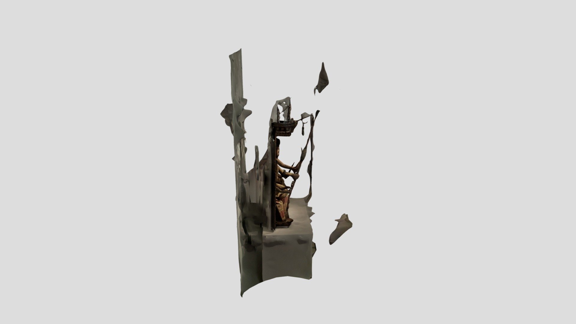 Ancestral screen from Nigeria, August 2022 - 3D model by PeterAinsworth ...