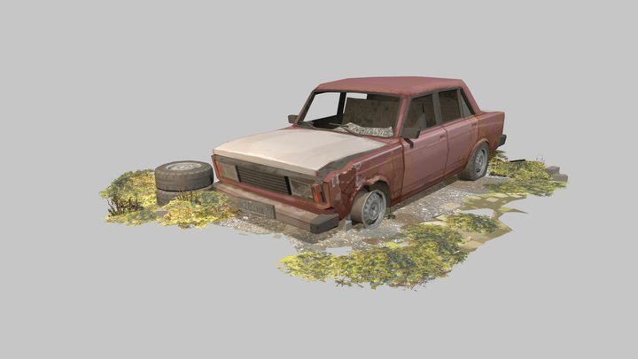 Russian-car 3D models - Sketchfab