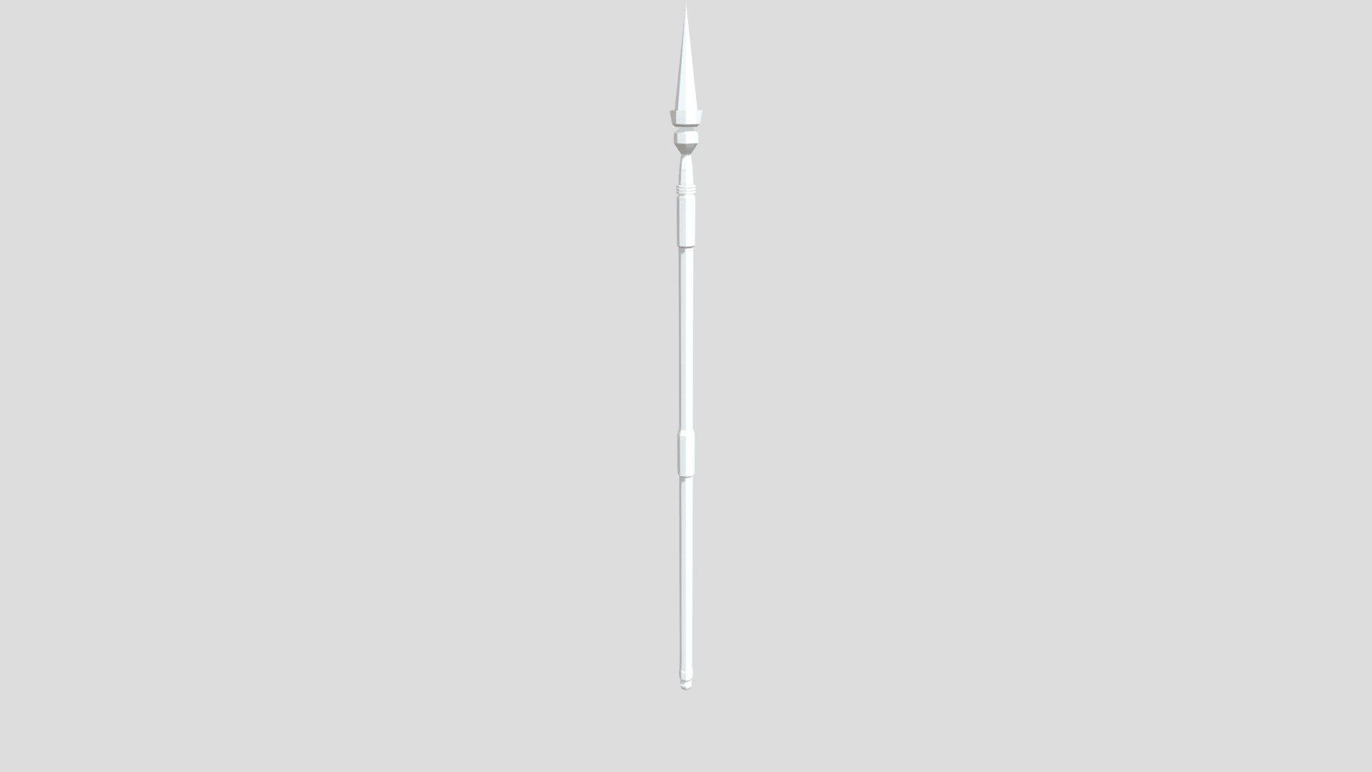 Spear - Download Free 3D model by dzeeks [813c13d] - Sketchfab