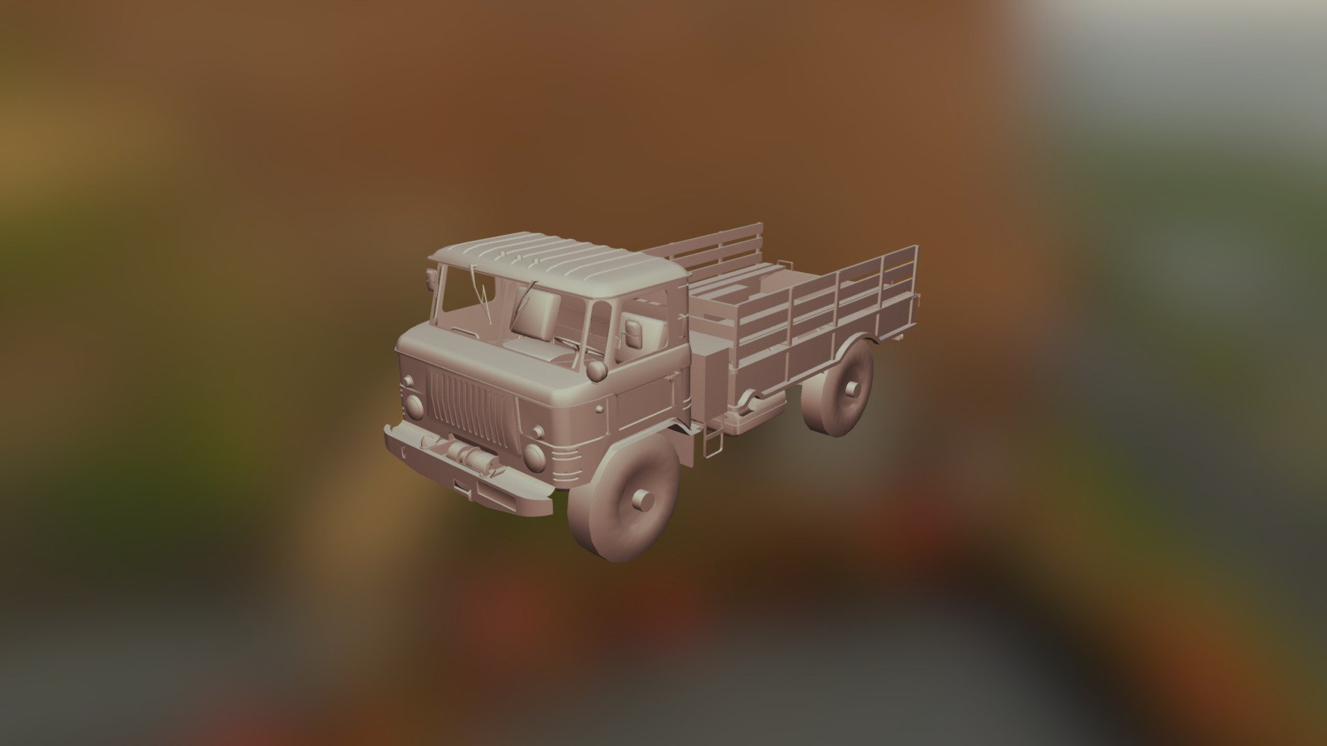 GAZ 66 - 3D model by BETEP_OFP [813c5f3] - Sketchfab