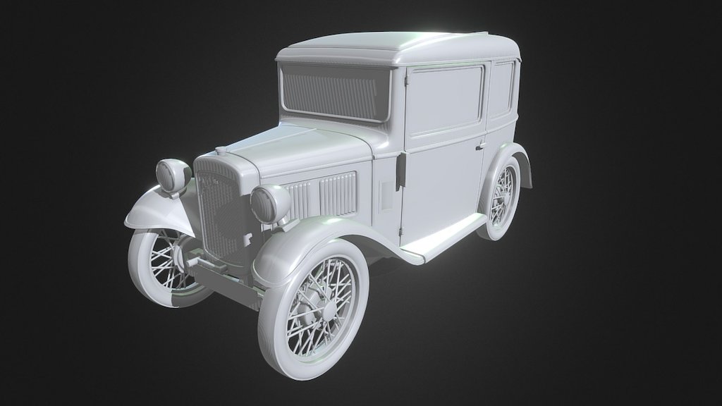 Austin 7 Box Saloon - 3D model by 3HUIT [813c6f5] - Sketchfab