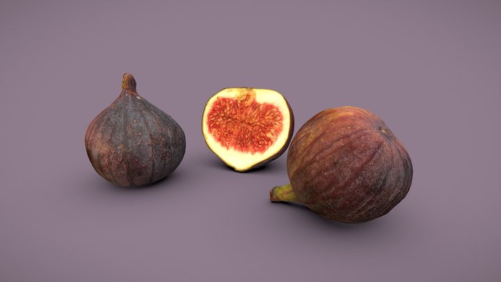 Fig-fruit 3D models - Sketchfab