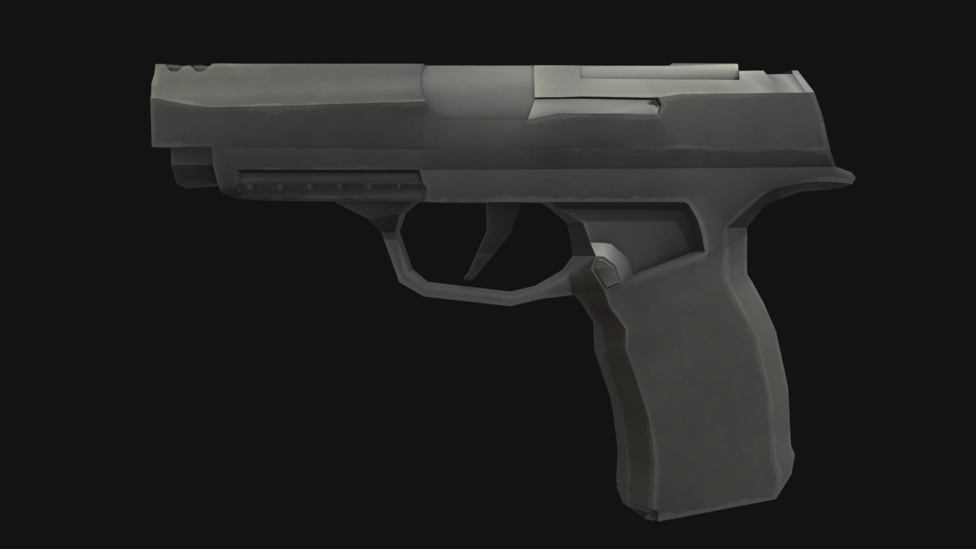 Stylized Optimized Pistole Gun - 3D model by notsinku [814295d] - Sketchfab