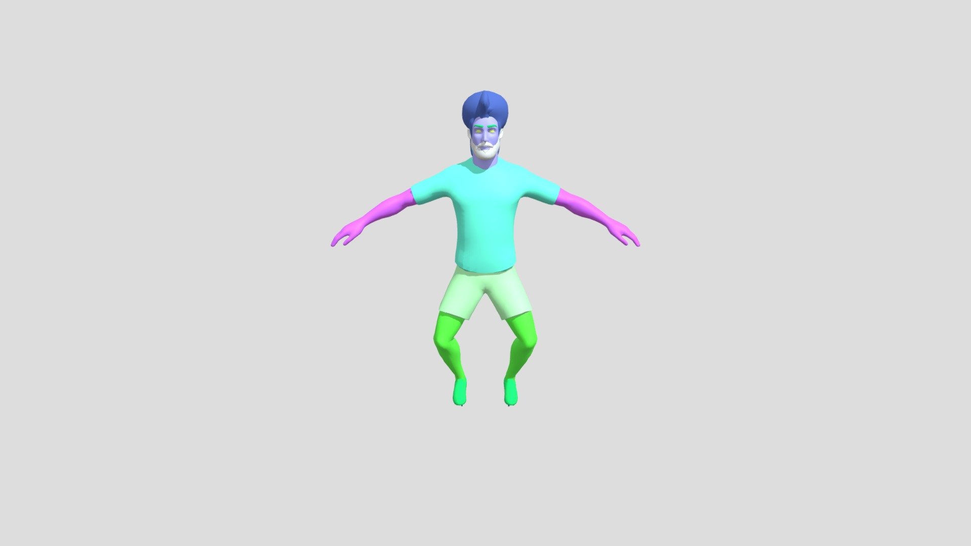 Character Football T- Pose - 3D model by apuigdellivolfreeverse ...