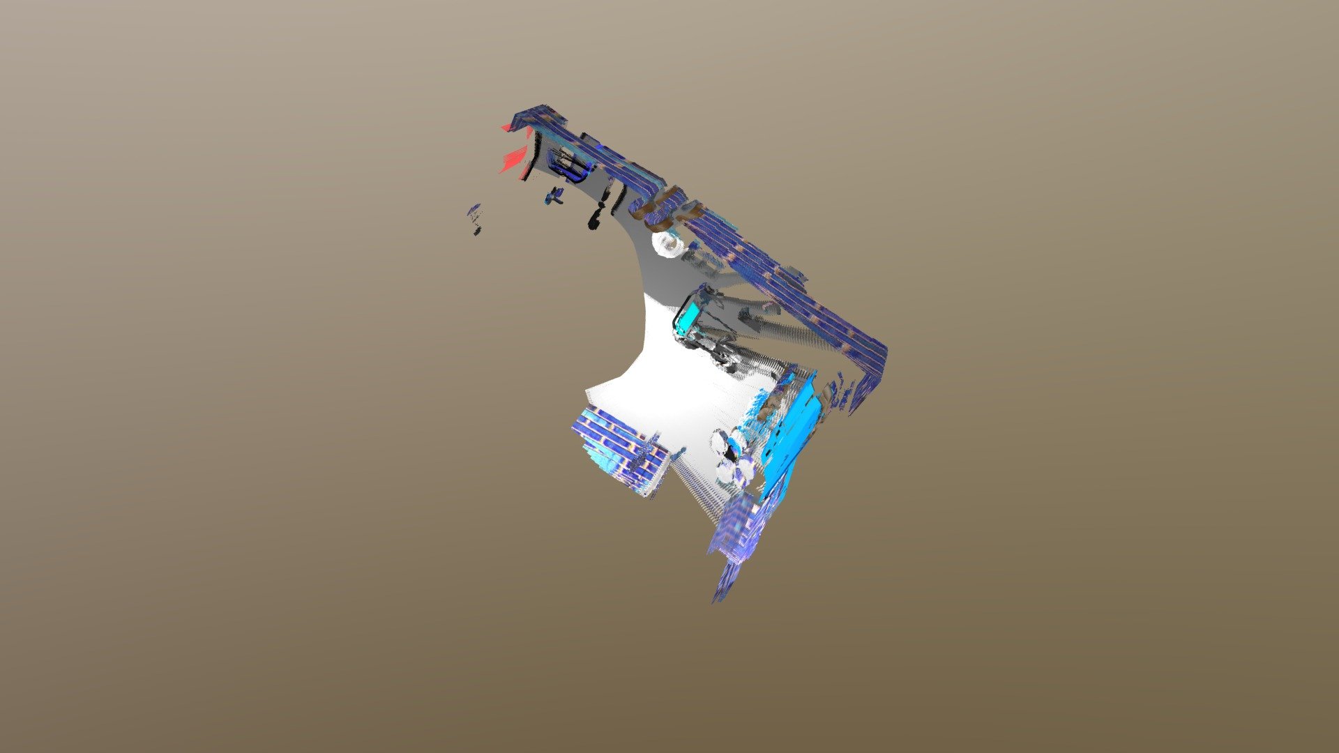 Feature-Based Dense SLAM (In Simulation) - Download Free 3D model by ...
