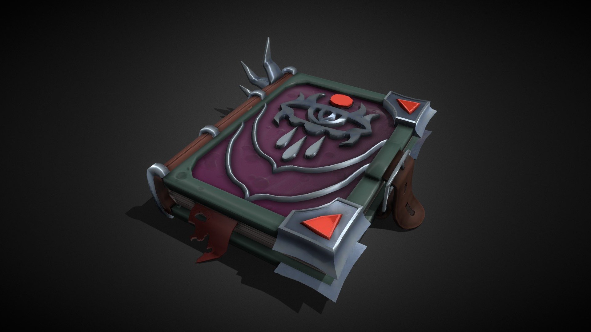 Spellbook - 3D model by thilun [8146e62] - Sketchfab