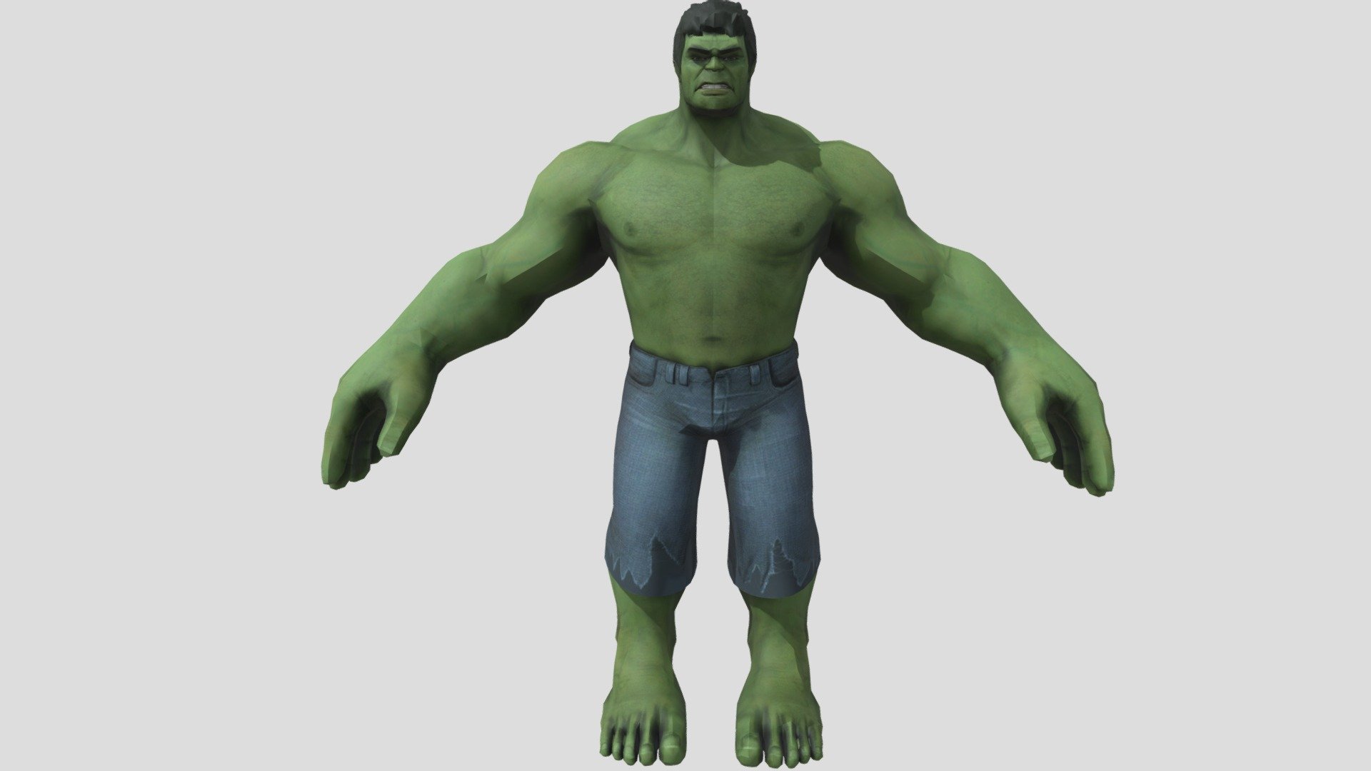 Hulk (Endgame) - 3D model by 3D MODELS (@3dworldz) [8146ea6] - Sketchfab