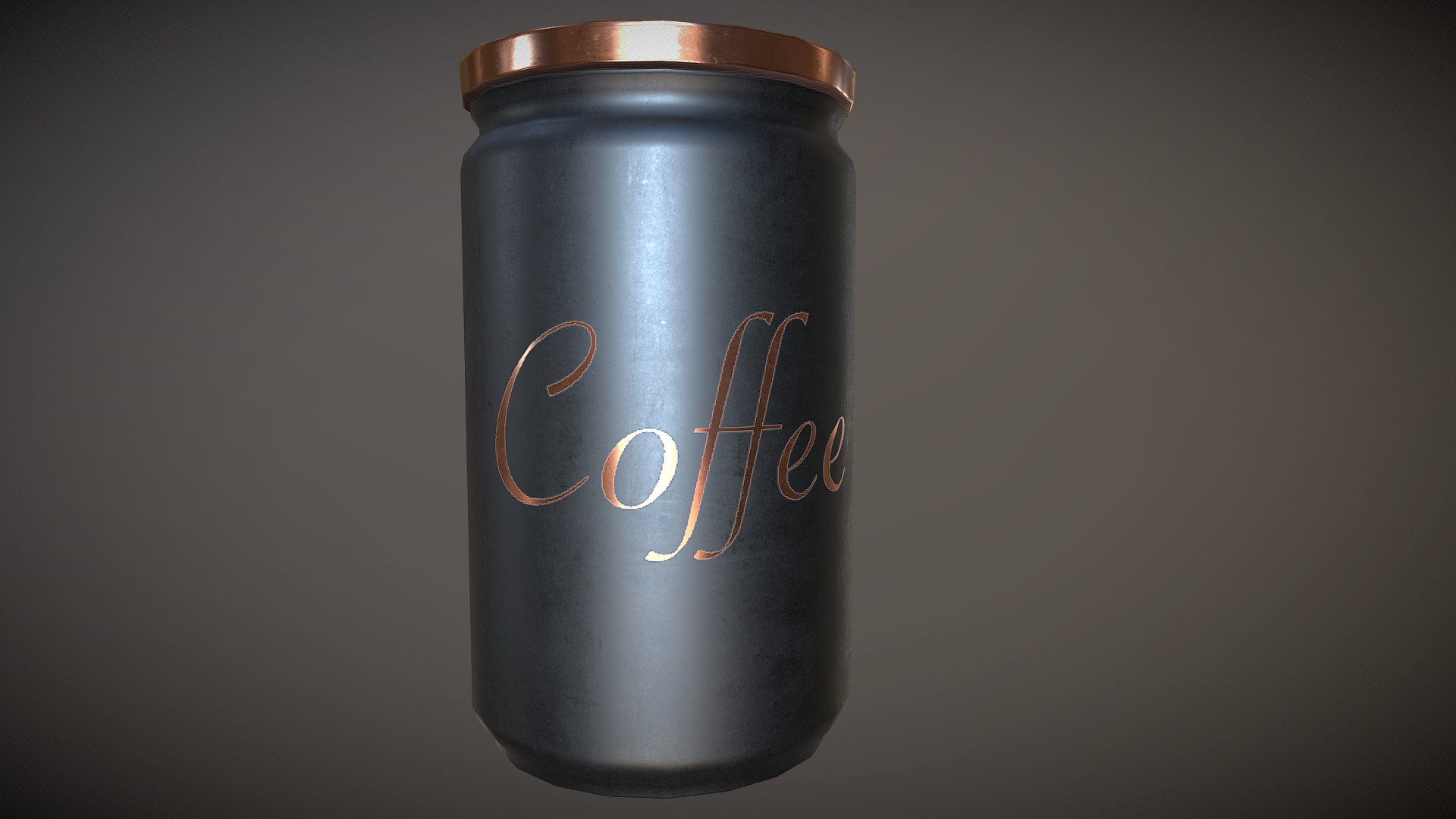 Coffee Jar - Download Free 3D model by LittleWhiteElk [8147a7b] - Sketchfab