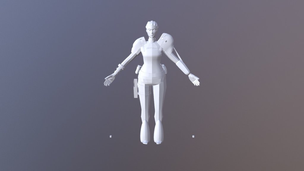 HAND PAINTED CHARACTER MESH - 3D model by Beth-Wright [814a3ee] - Sketchfab