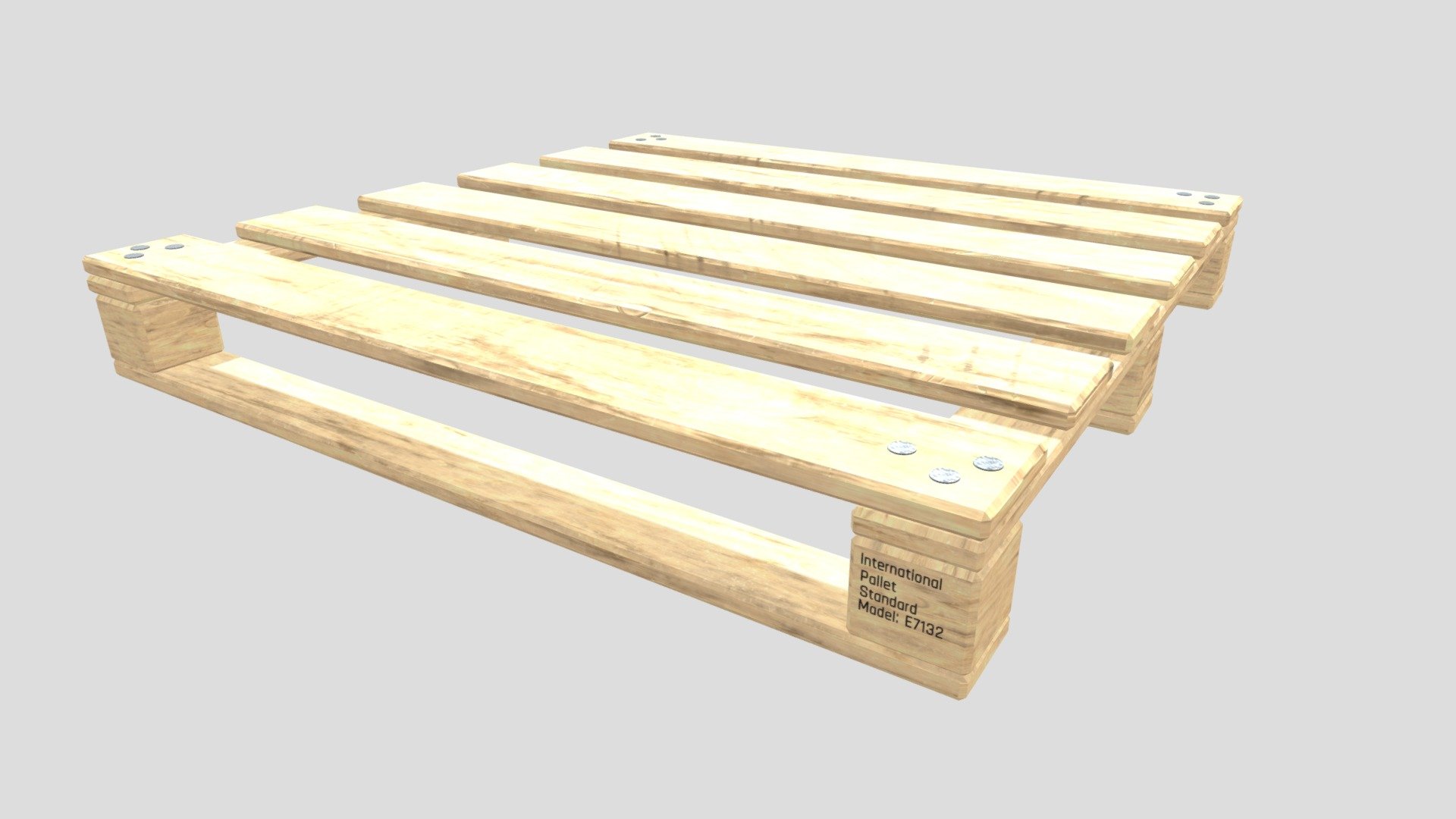 Warehouse Pallet - 3D model by Arkariouse [814afbd] - Sketchfab