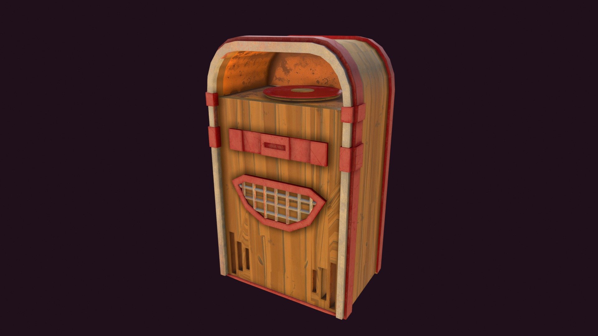 Textured jukebox - 3D model by catnip606 [814b124] - Sketchfab