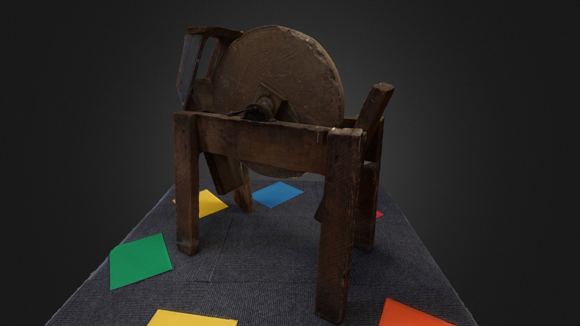 Grindstone - 3D model by xanscan [814d42b] - Sketchfab
