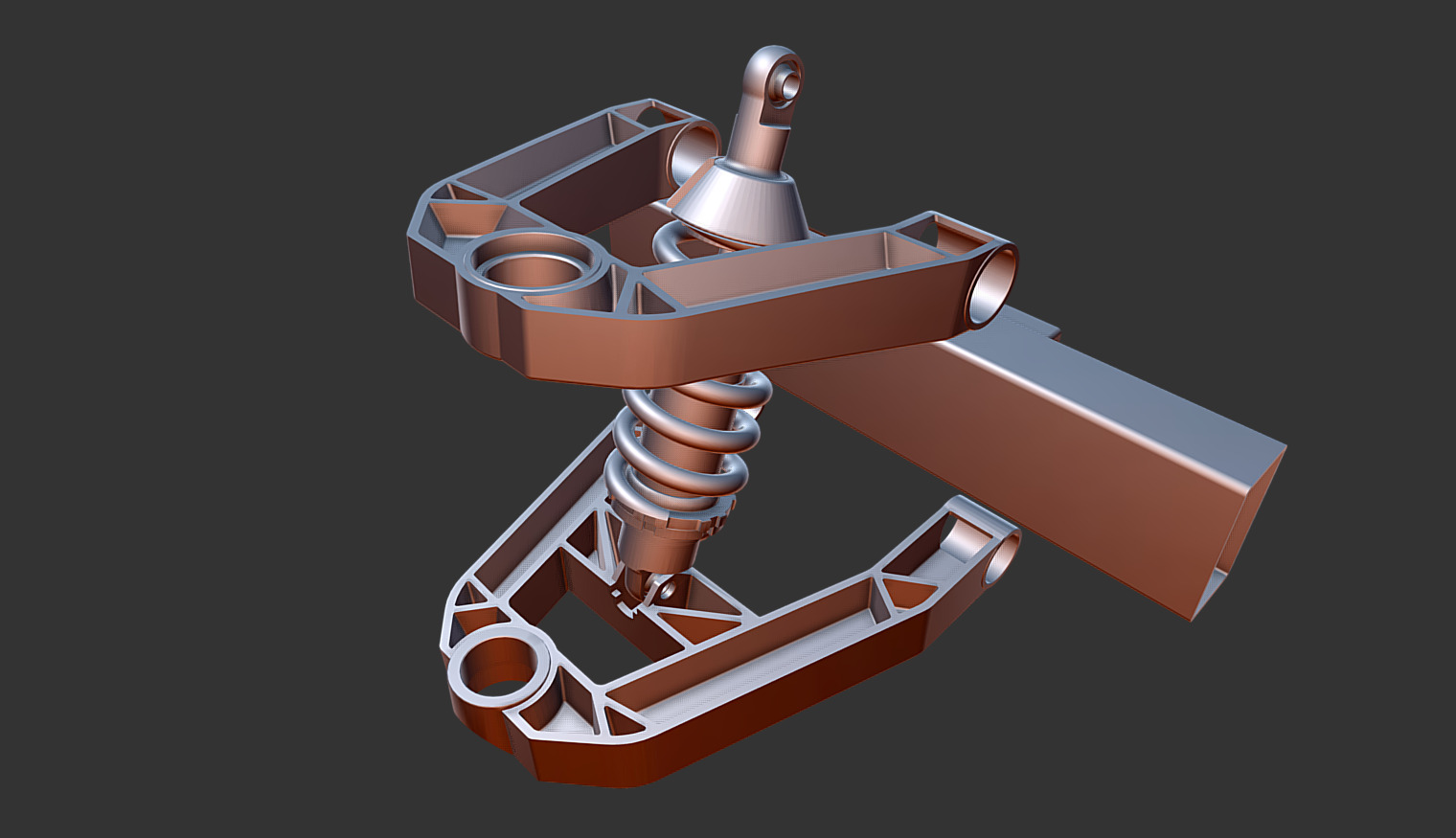 Milled Aluminum Upper & Lower Control Arms #1 - Download Free 3D model ...