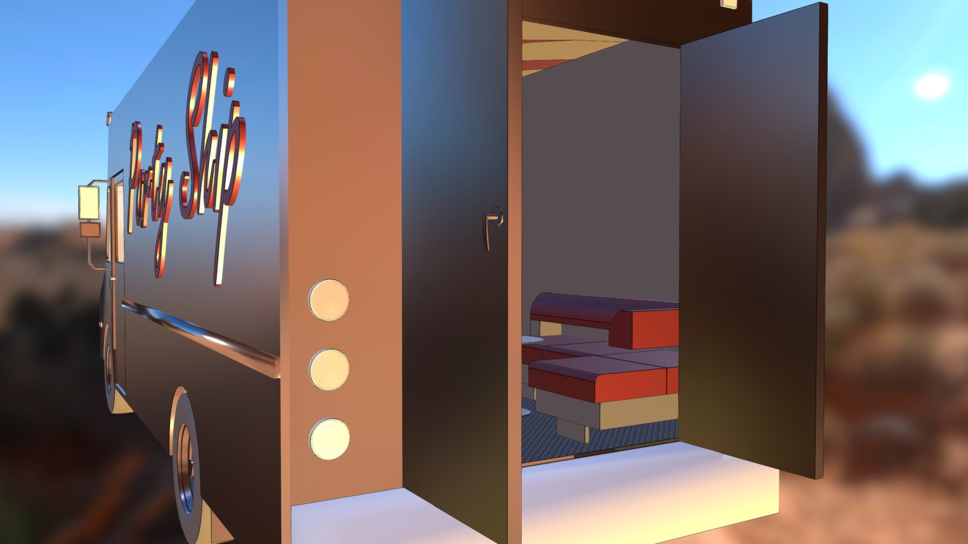 Party van - 3D model by Miguelangelo Rosario (@miguelangelo2k) [814dc00 ...