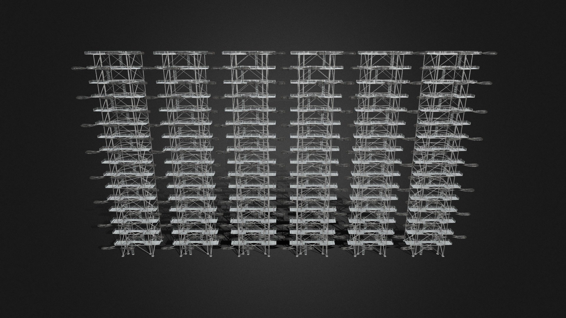 DUGA RADAR - Download Free 3D model by PIPO (@pipo_) [814ef7e] - Sketchfab