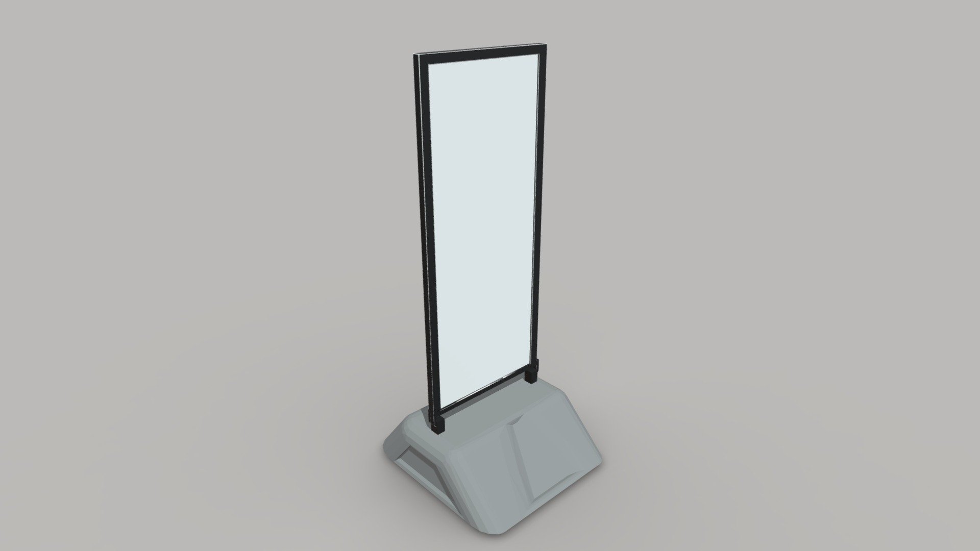 Menu Board - Download Free 3D model by Ram_Gowtham [814f5f1] - Sketchfab