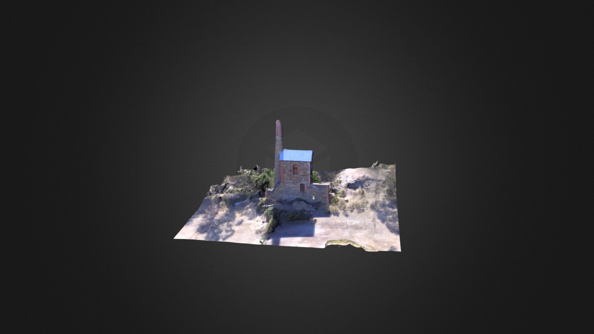 Cornwall Engine House - 3D model by Alan (@ajdftm) [8151161] - Sketchfab
