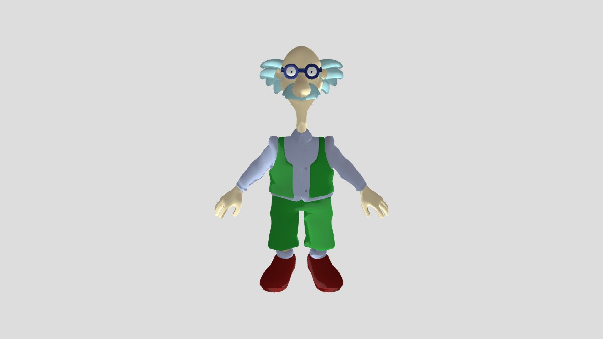 Grandpa Lou Pickles - 3D model by FRED (@trc13297) [815150c] - Sketchfab