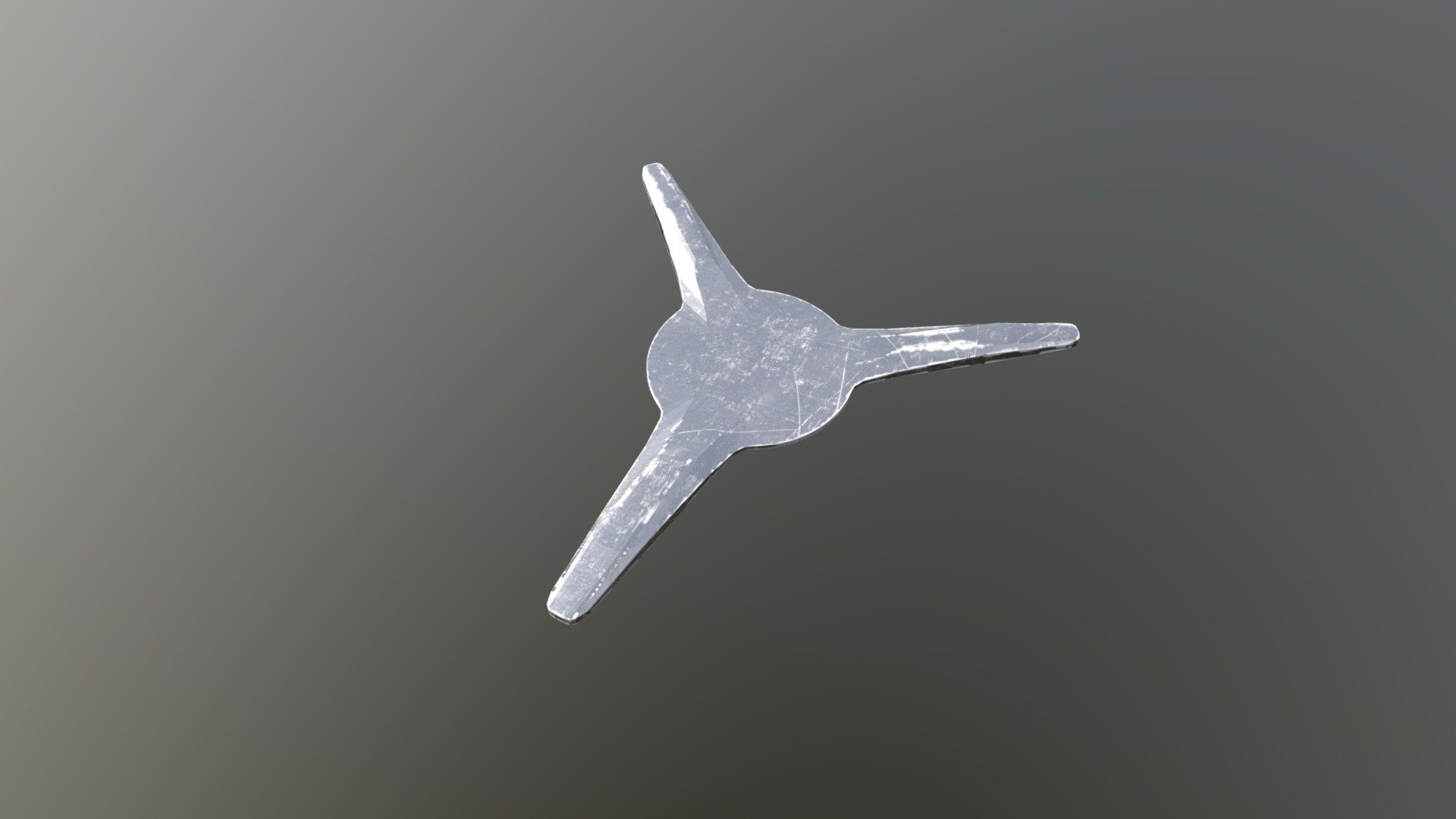 Old and rusty Ninja Star Low Poly - Download Free 3D model by pabicbo ...