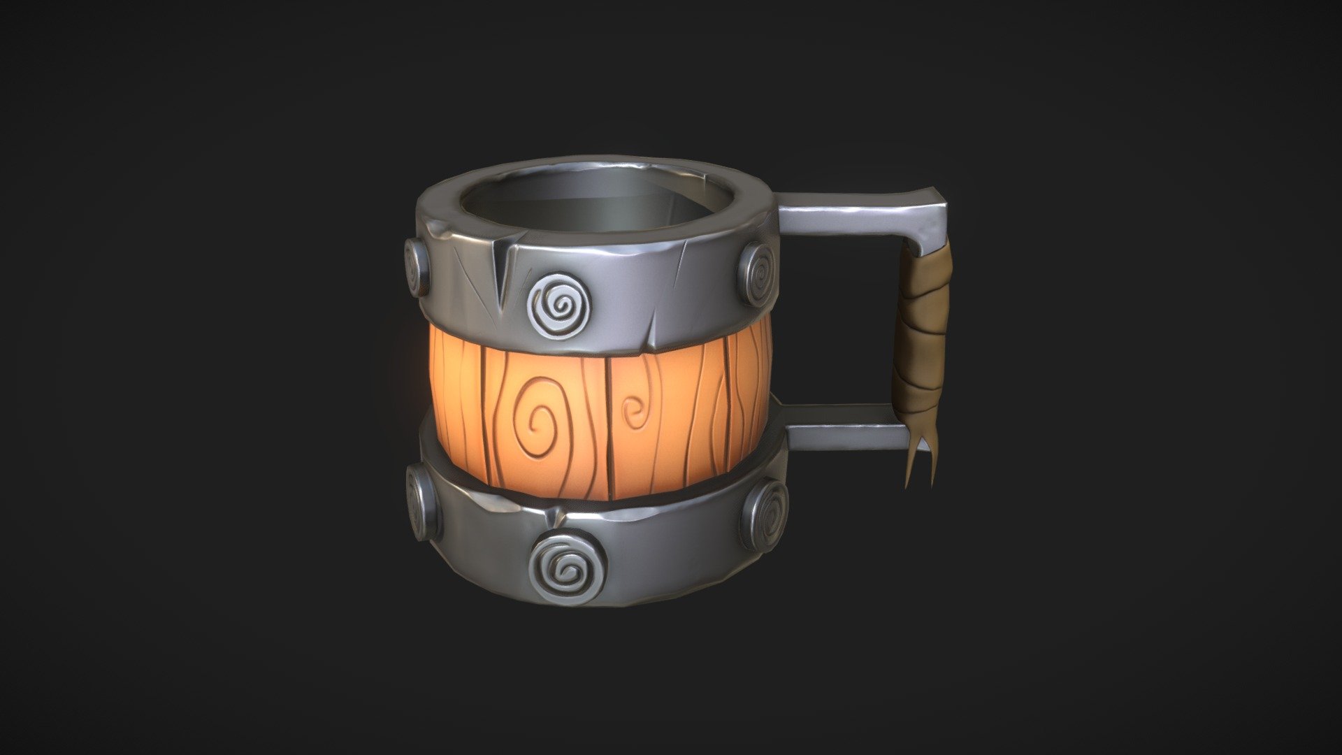 Cartoon Mug - Buy Royalty Free 3D model by sadfrogfromnsk [8152145 ...