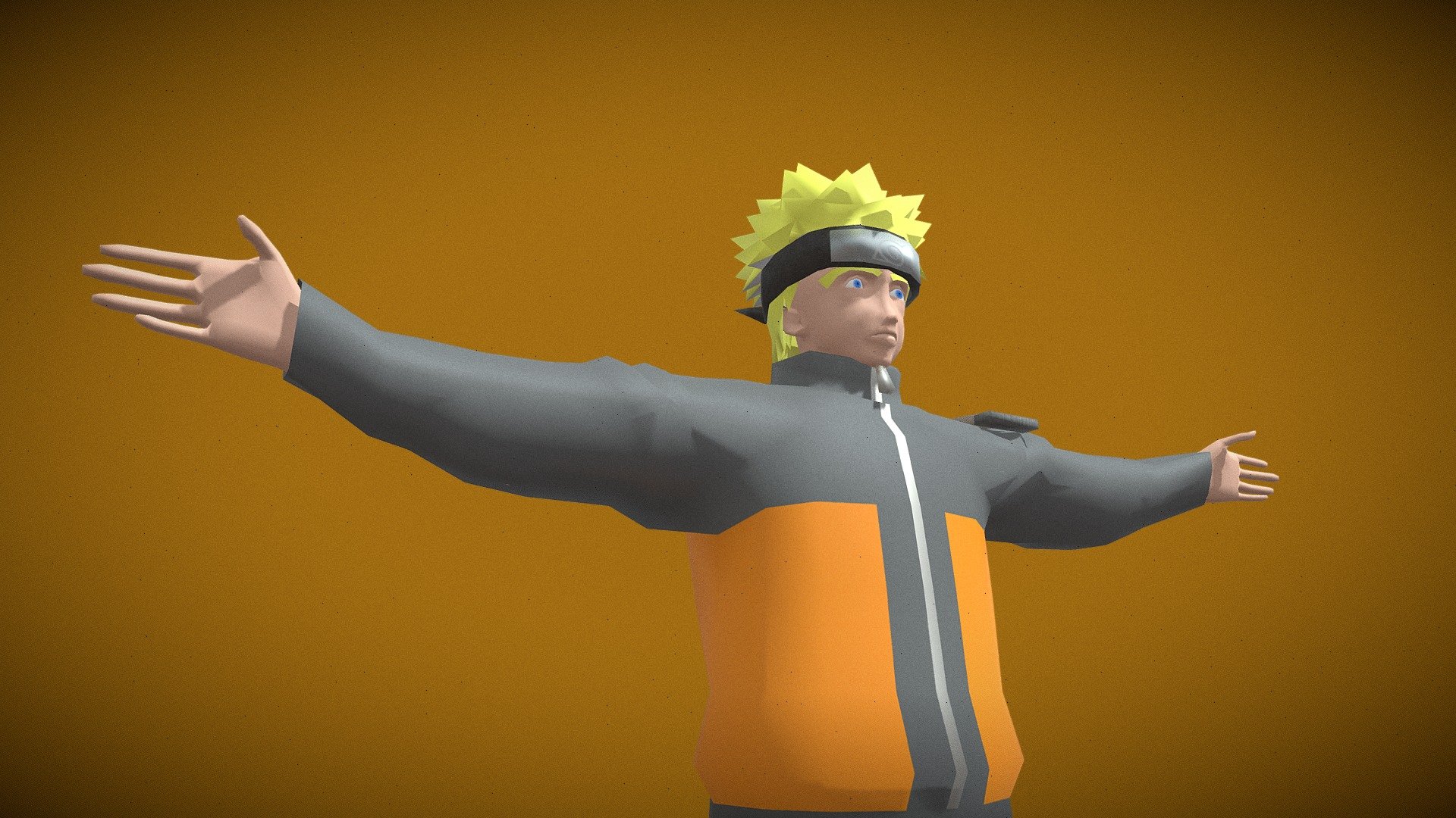 Naruto Shippuden - 3D model by Juan Mendoza (@sebasmen2205) [8152f56 ...