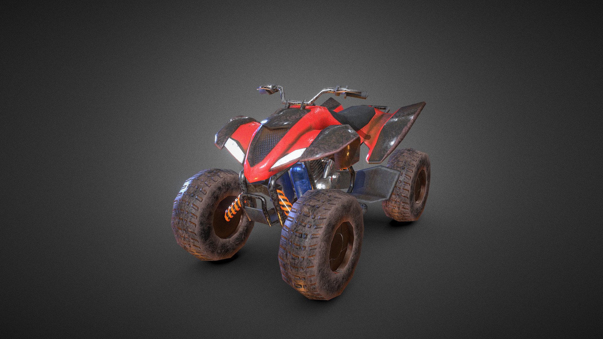 ATV Raptor - 3D model by nathanDoodl [8153d26] - Sketchfab