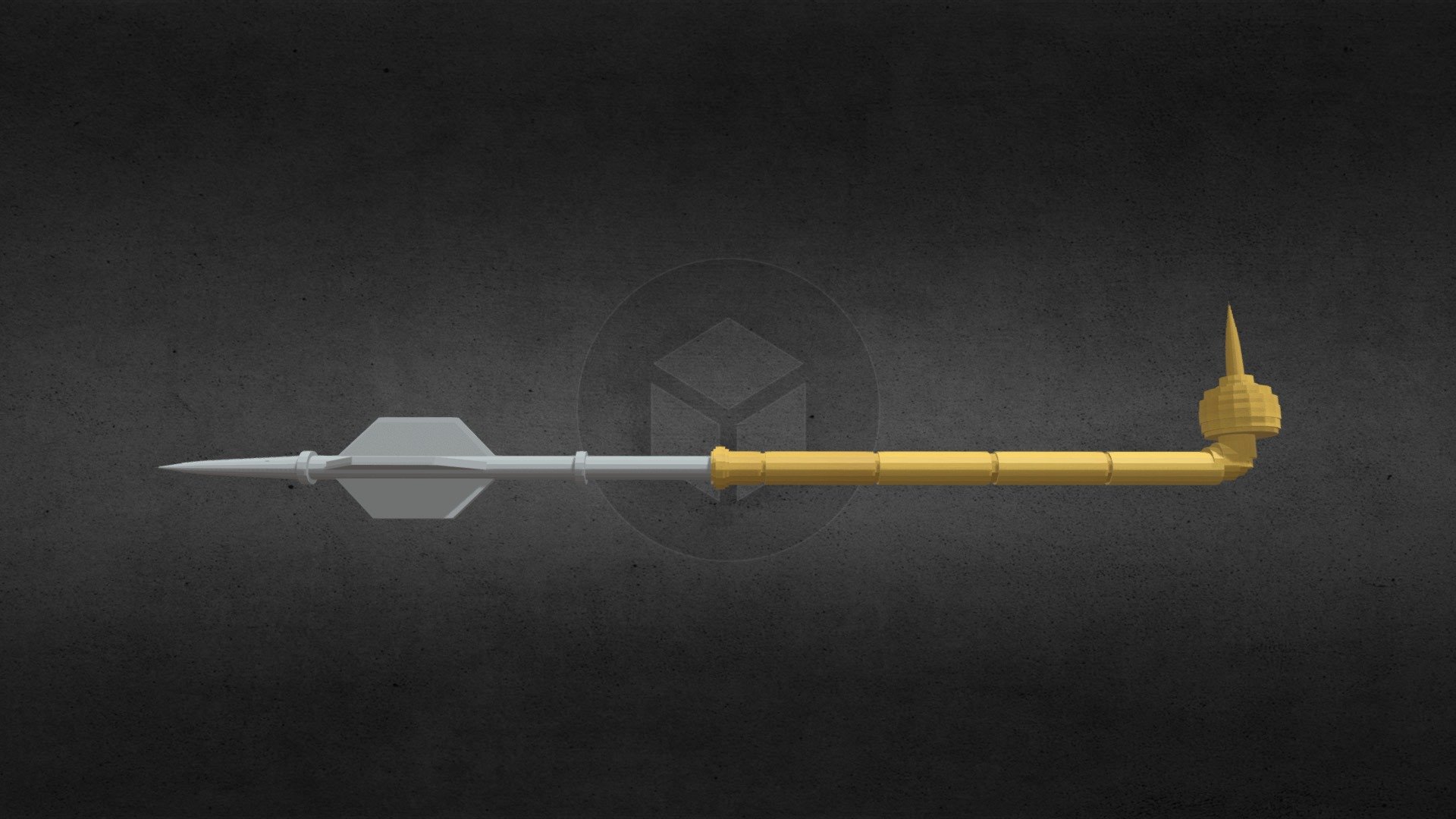 Gaffi Stick - Minecraft 3D - 3D model by Justbraders [815534f] - Sketchfab