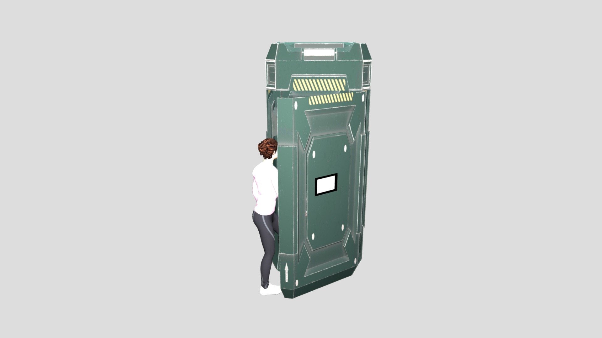 Sci-fi_Crate- OPEN - Download Free 3D model by Amal Alnahdi ...
