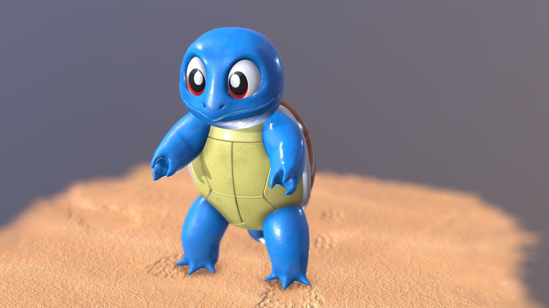 #7 Squirtle - 3D model by Frank Bere (@Frank.Bere) [81560a2] - Sketchfab