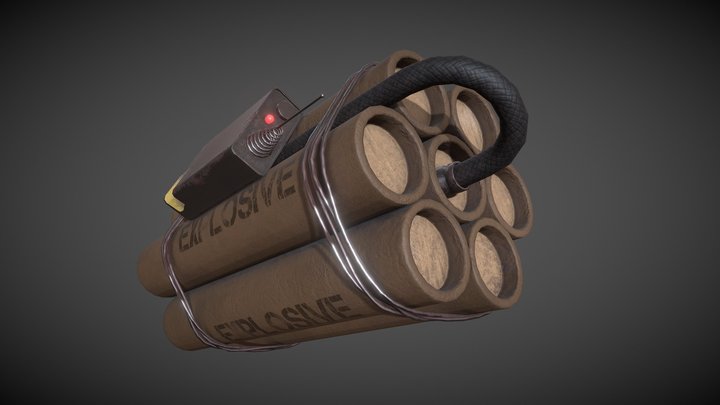 Dynamite 3D models - Sketchfab