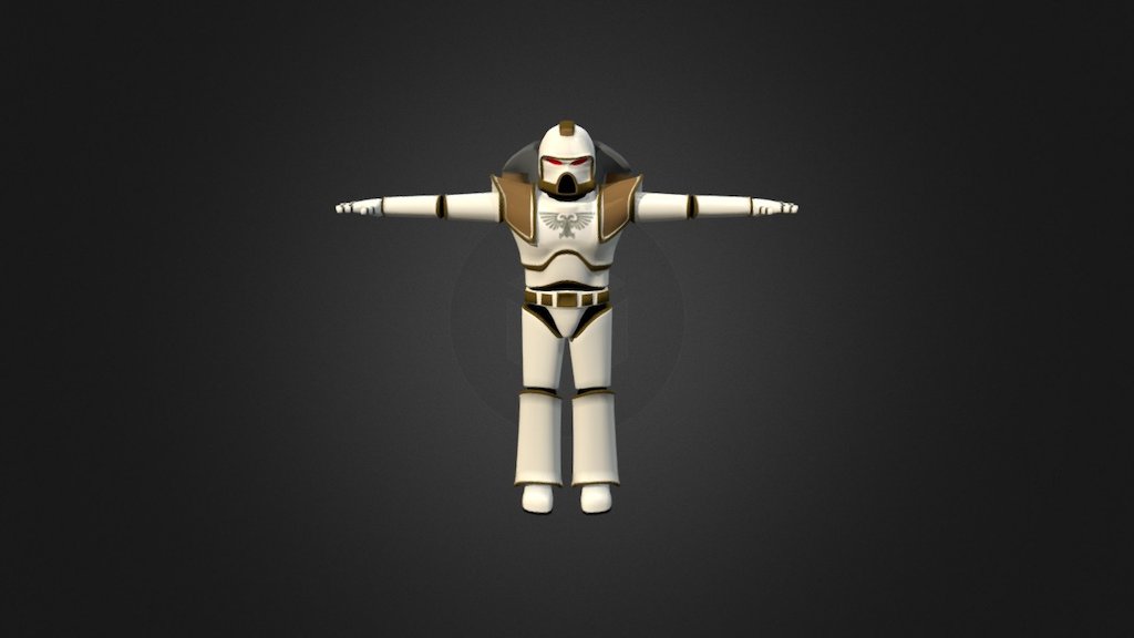 Space Marine - 3D model by serpnta1267 [81567f4] - Sketchfab