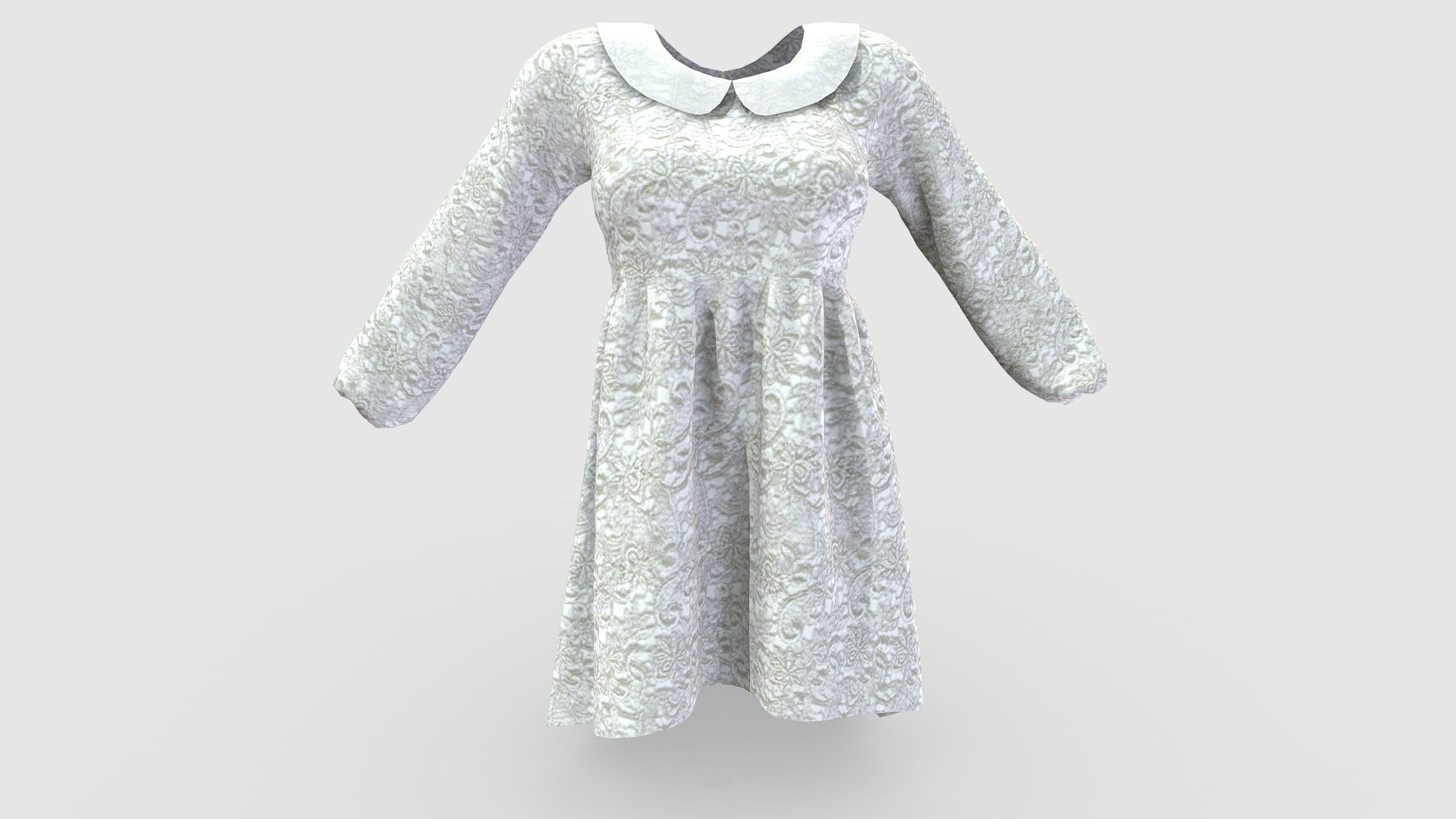 Female Doll Dress - Buy Royalty Free 3D model by 3dia [815b691 ...