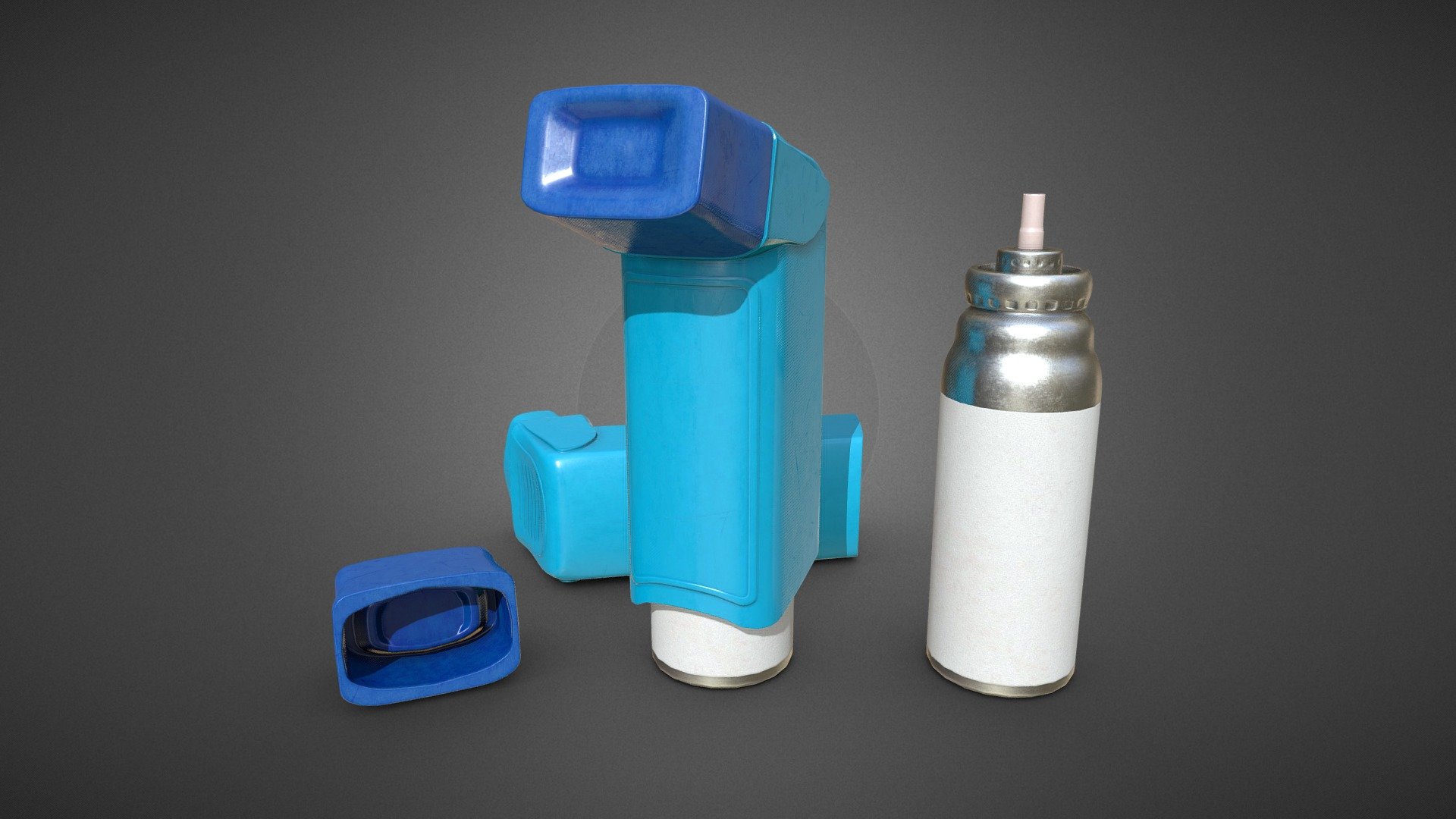 Inhaler - 3D model by Grishmanovskij Anton (@GrishmanovskijAnton ...