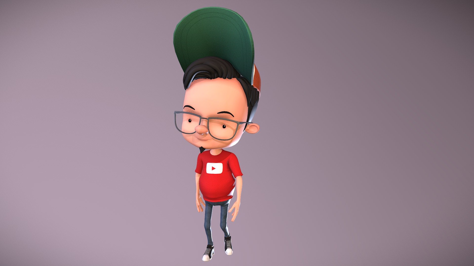 Character Edho Zhell - 3D model by rezapermanaworks [815bfbb] - Sketchfab