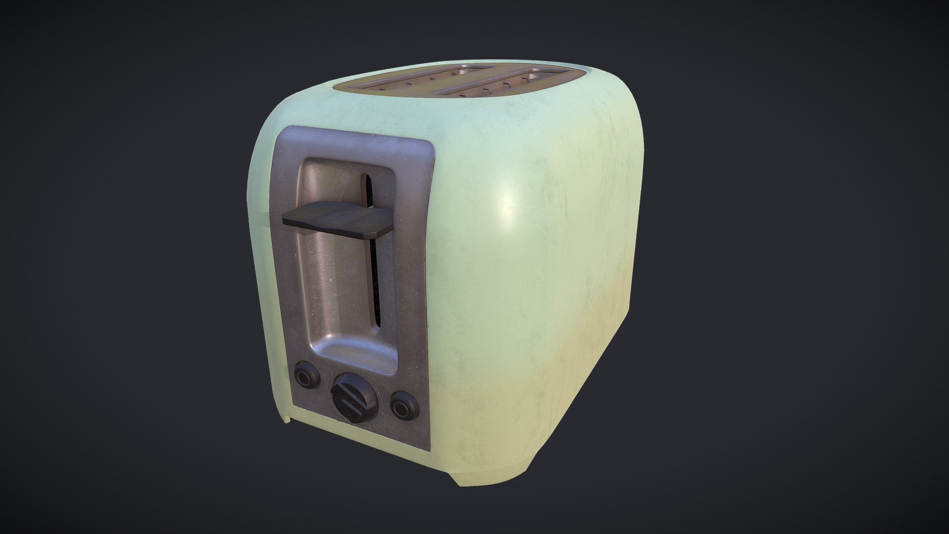 Toaster - 3D model by Marcus Kennedy (@marcusalkennedy) [815bff9 ...