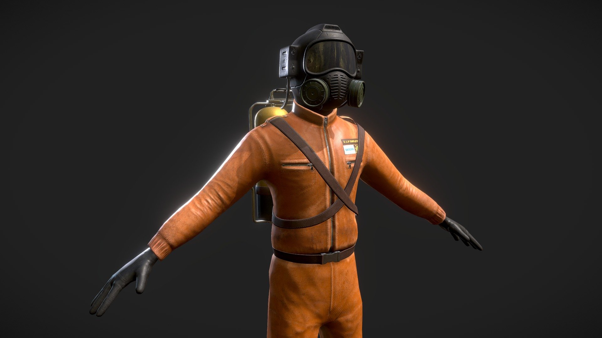 Lethal Company Scavenger Model - Buy Royalty Free 3D model by RomaVFX ...