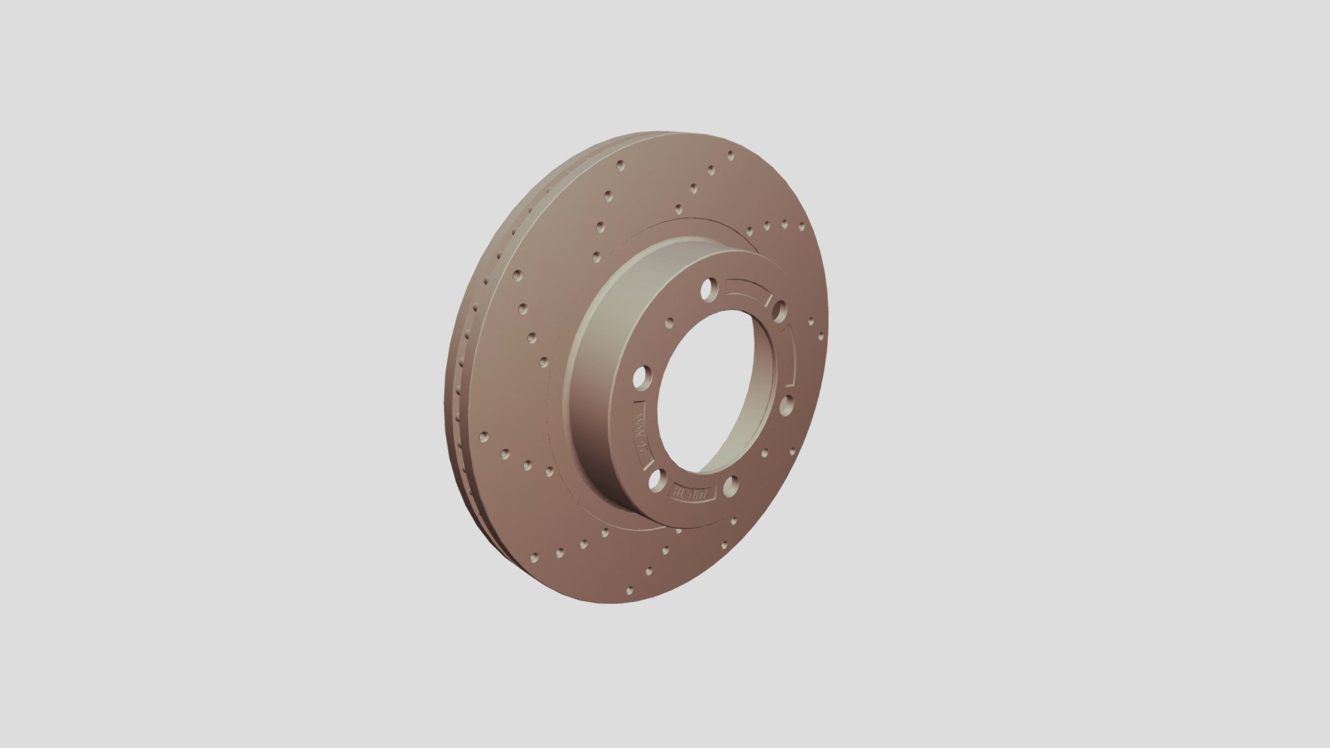 Exceed_Drilled_Disc - 3D model by Diovane_Riella [815e483] - Sketchfab
