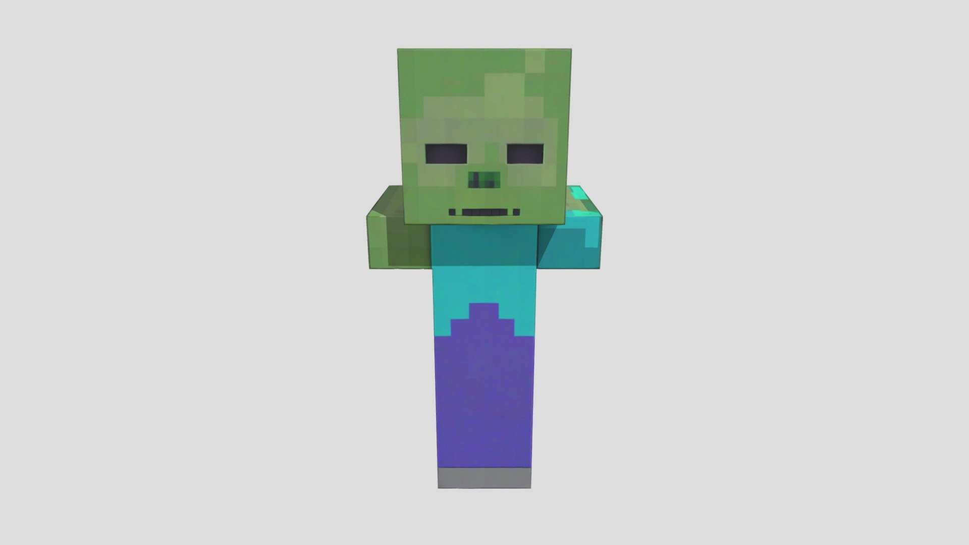 Minecraft Zombie Character - 3D model by foe blender ...