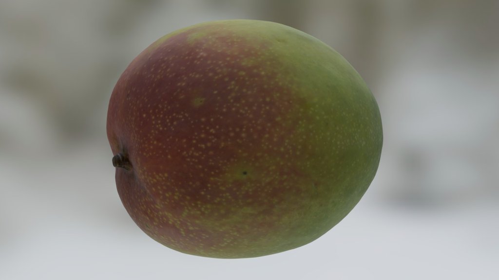 Organic Kent Mango - 3D model by Grubmarket [8160e94] - Sketchfab