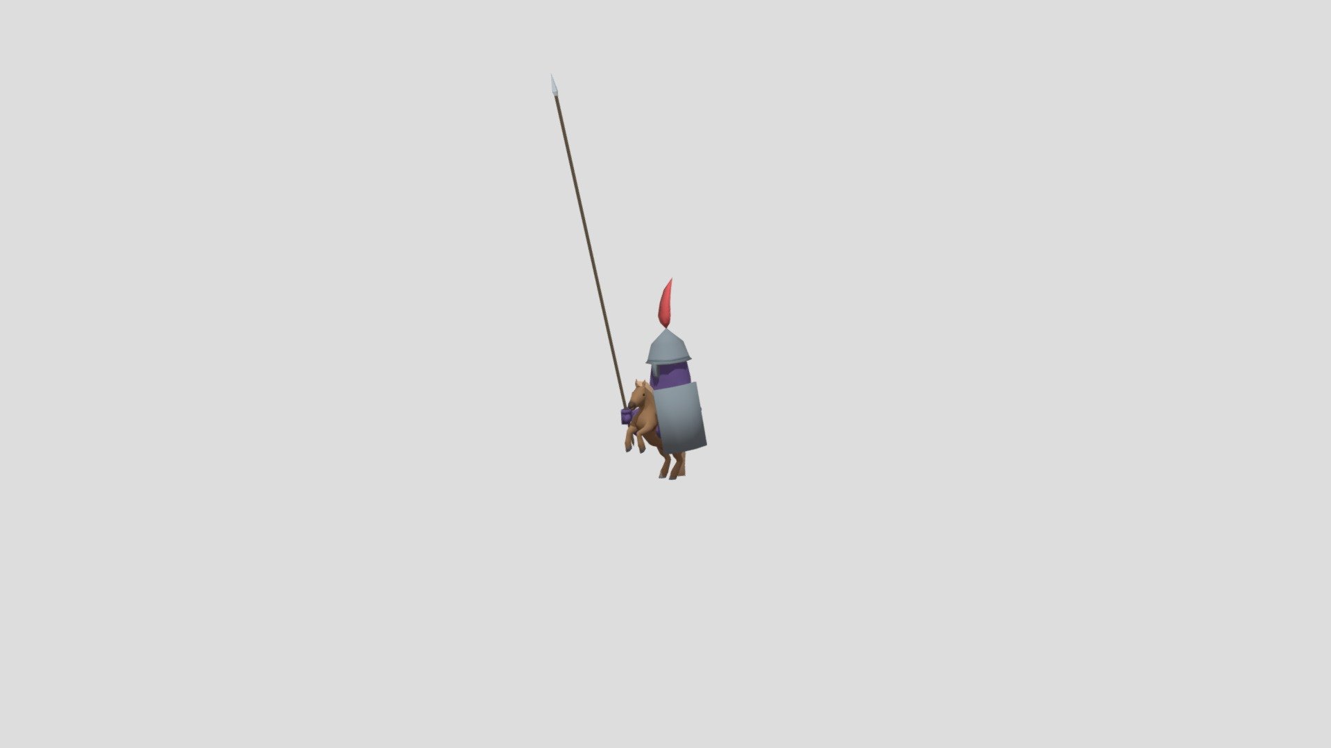 3D Character Spear Ride for Unity - 3D model by Sigmoid Button Assets ...