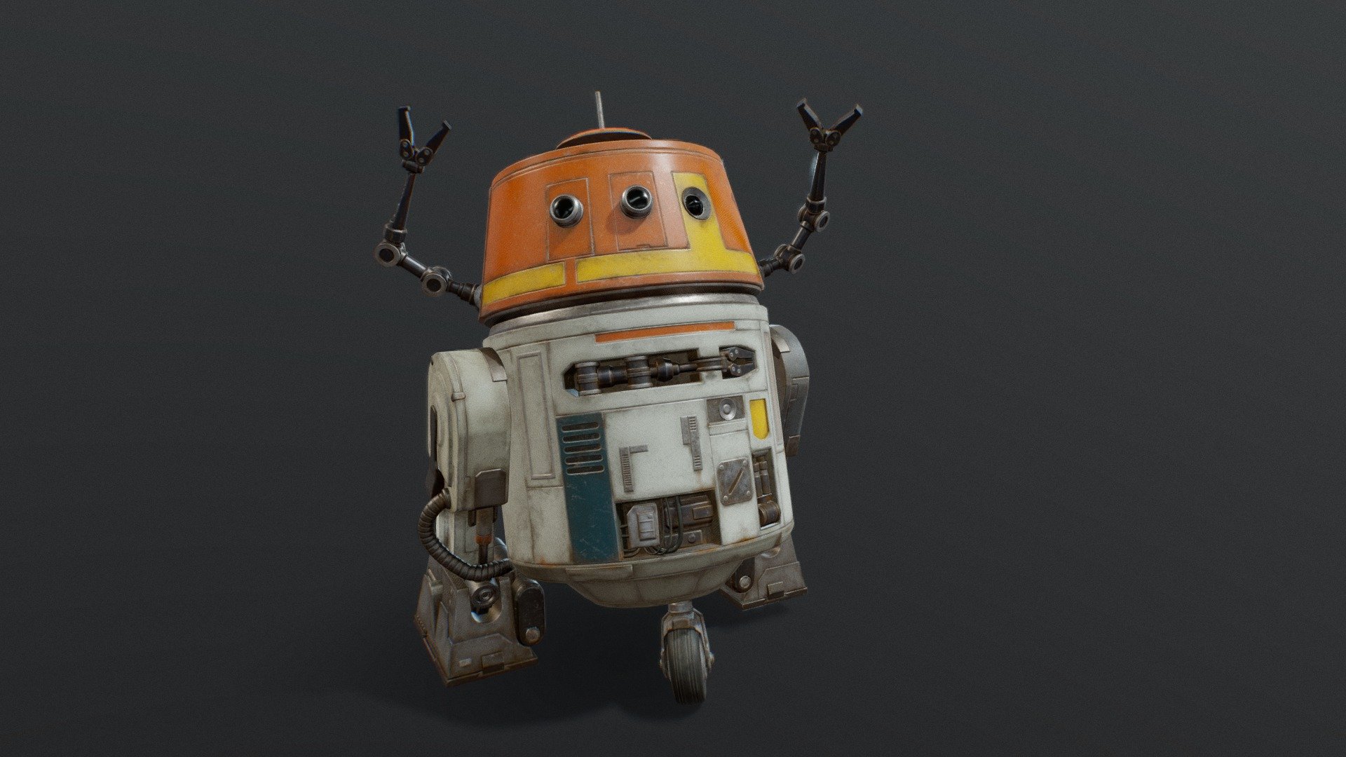 C1-10P ( Chopper ) - 3D model by firdauskazman [8161eeb] - Sketchfab