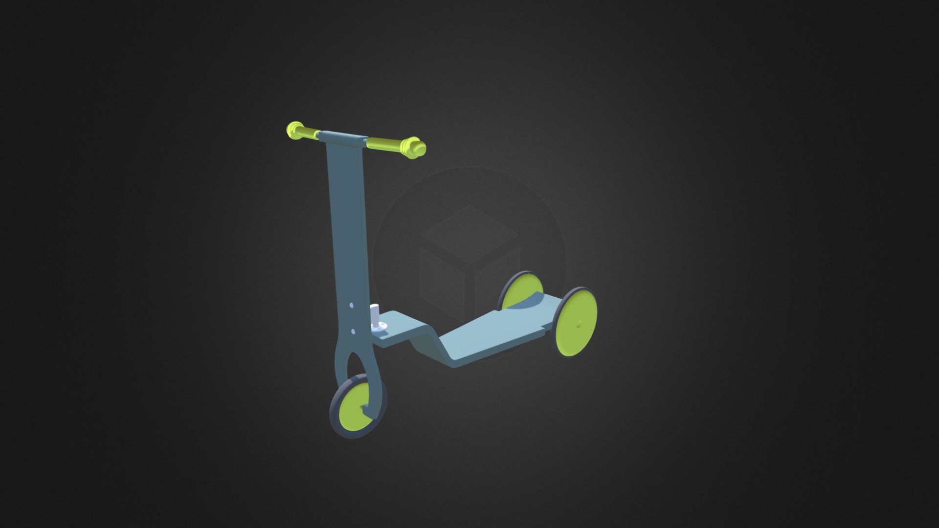 Kids Scooter - Buy Royalty Free 3D model by cgaxis [8162124 ...