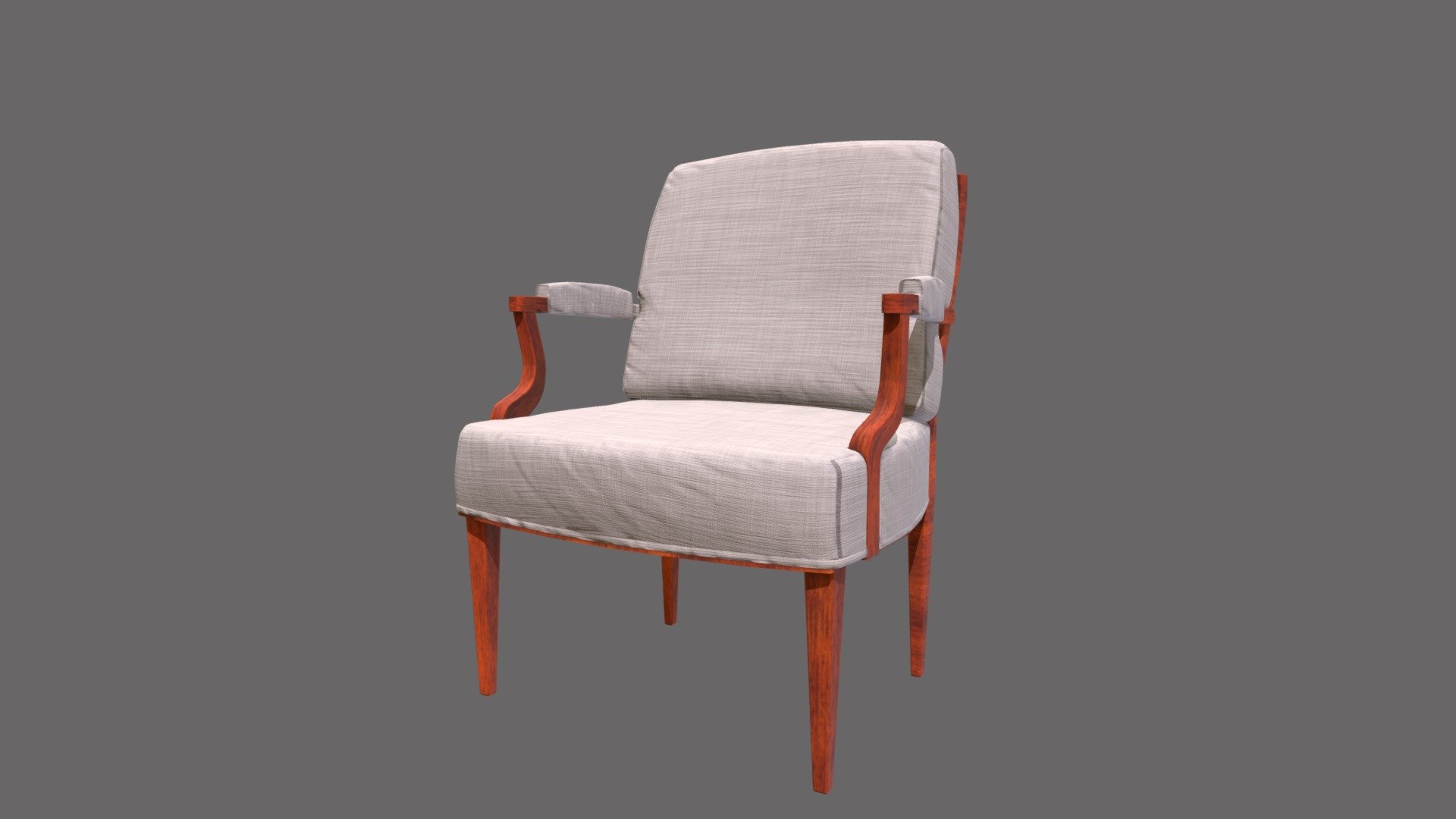 Arm Chair - 3D model by Manpreet Rana (@Manpreetrana007) [8162bbc ...
