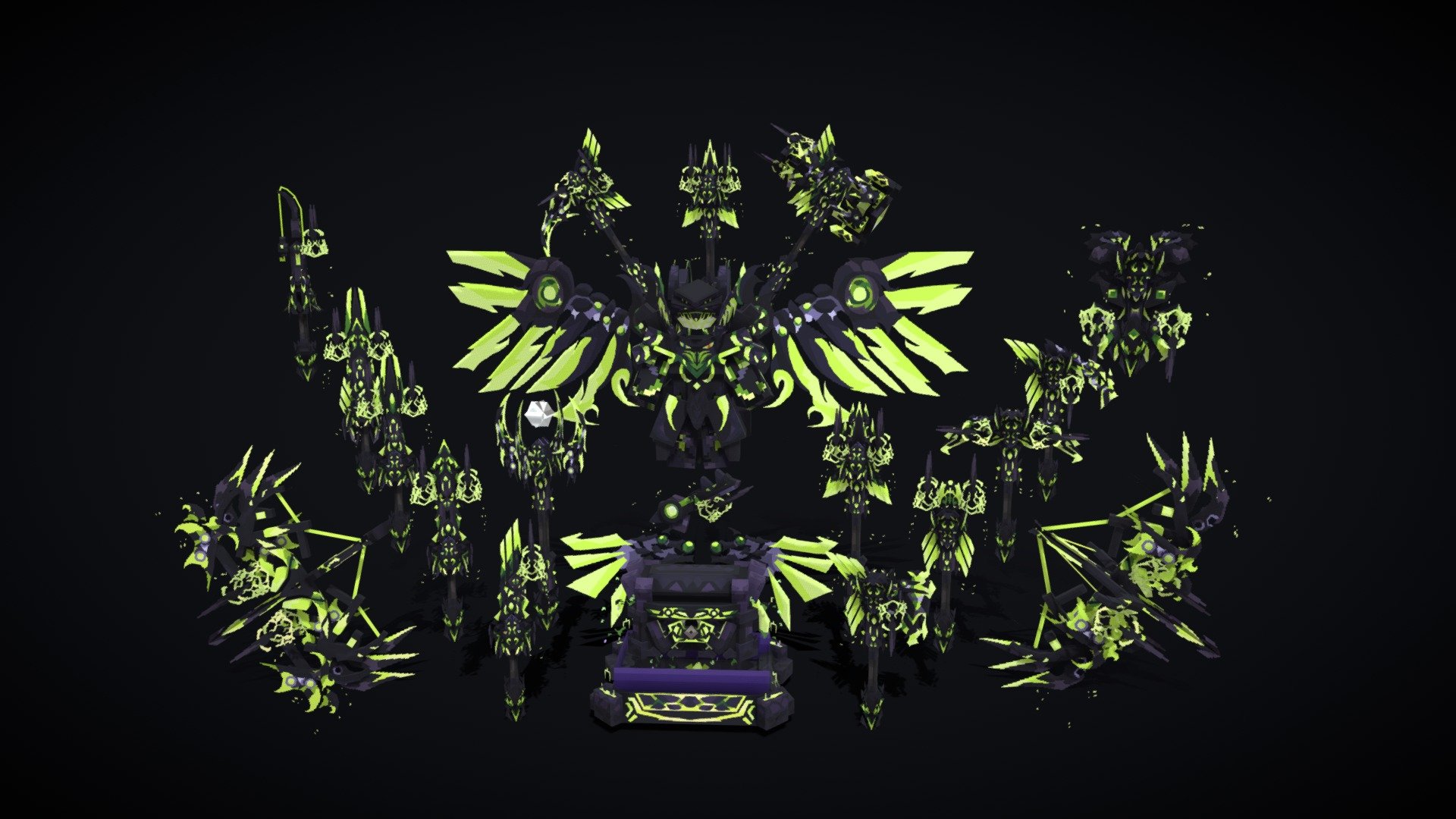 Dragon Mecha Overlord - 3D model by Starvision (@Thapnarong.Hemgo ...