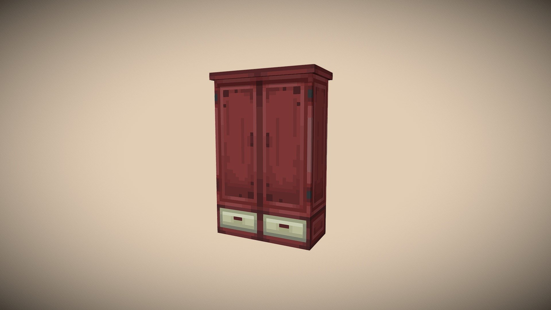 Minecraft Closet - 3D model by Evanraster [8164f05] - Sketchfab